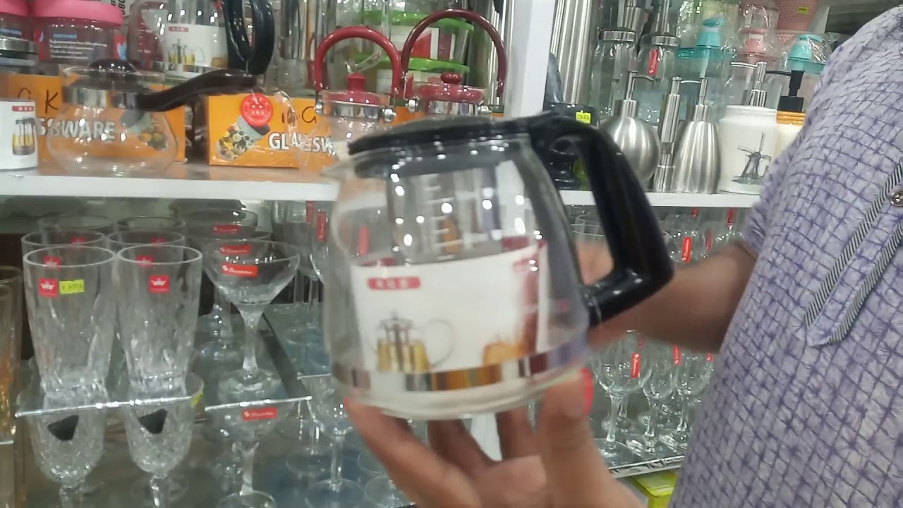 Smart teapot/Glass tea pot/Heatproof glass tea pot. - YouTube