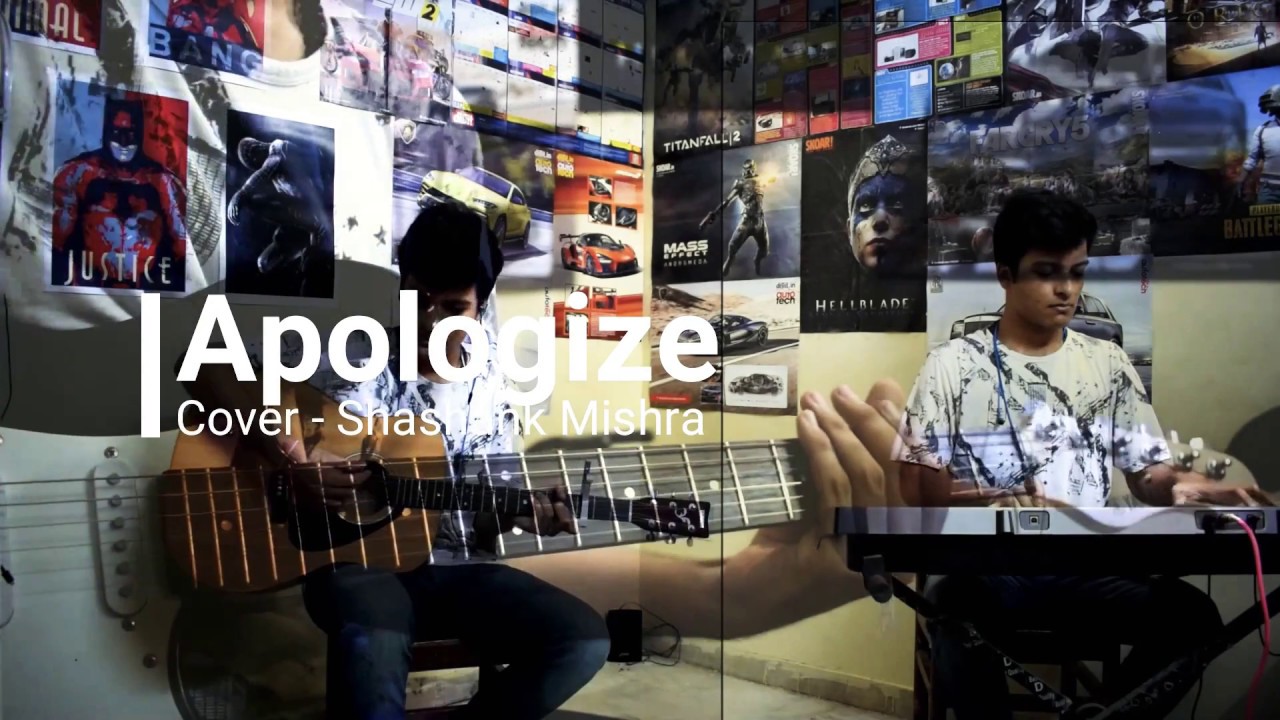 Apologize - Instrumental Cover (Electric guitar, Acoustic guitar and ...