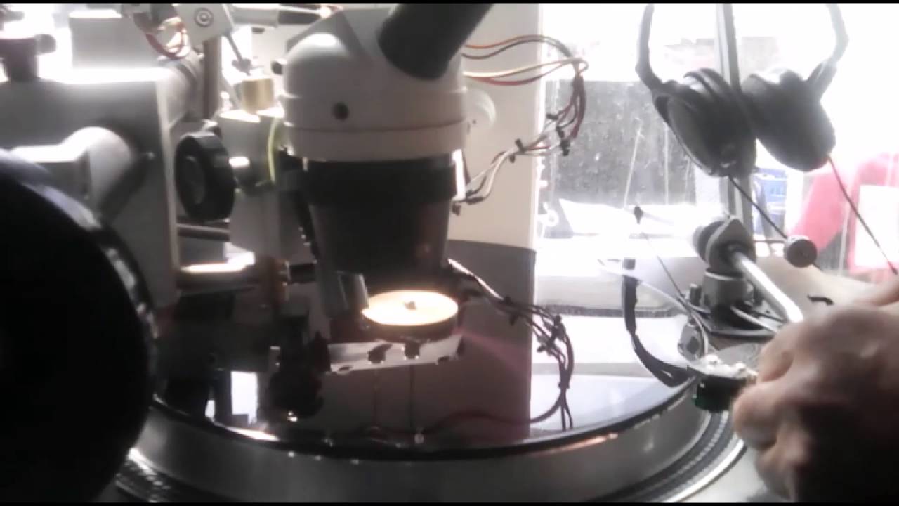 lacquer cutting - YouTube