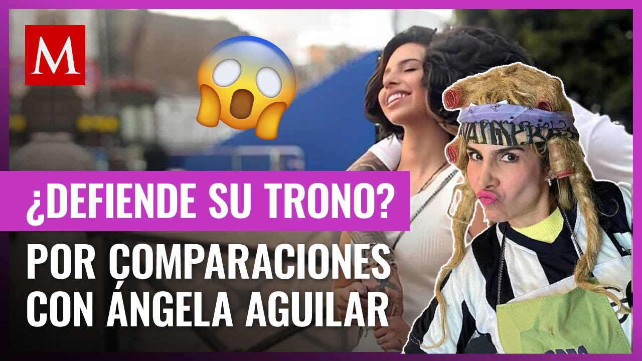 Karla Panini reacciona a comparaciones con Ángela Aguilar - YouTube