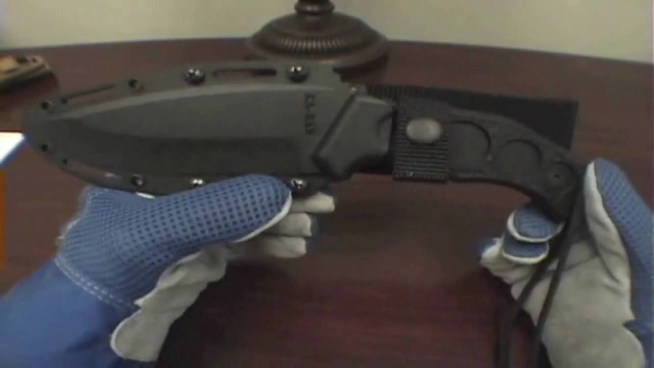 Ka-Bar FIN Fixed Blade Review part I - YouTube