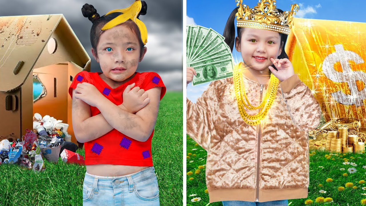 Rich vs Poor Students For Camping Life Hacks | Genius Hacks For Smart ...