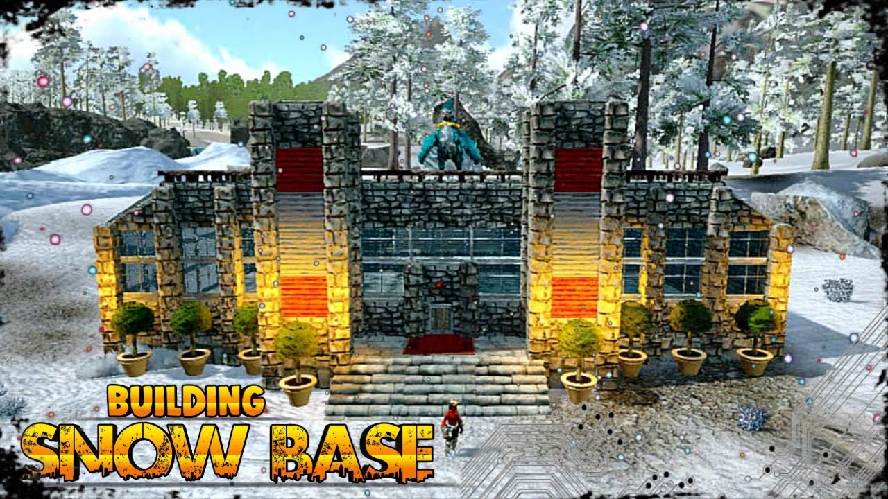 Building Snow Base | ARK MOBILE INDONESIA - YouTube
