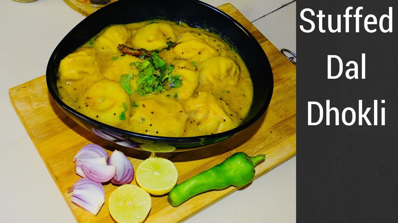 Kachori Dal Dhokli | Stuffed Dal Dhokli Recipe | Authentic Gujarati ...