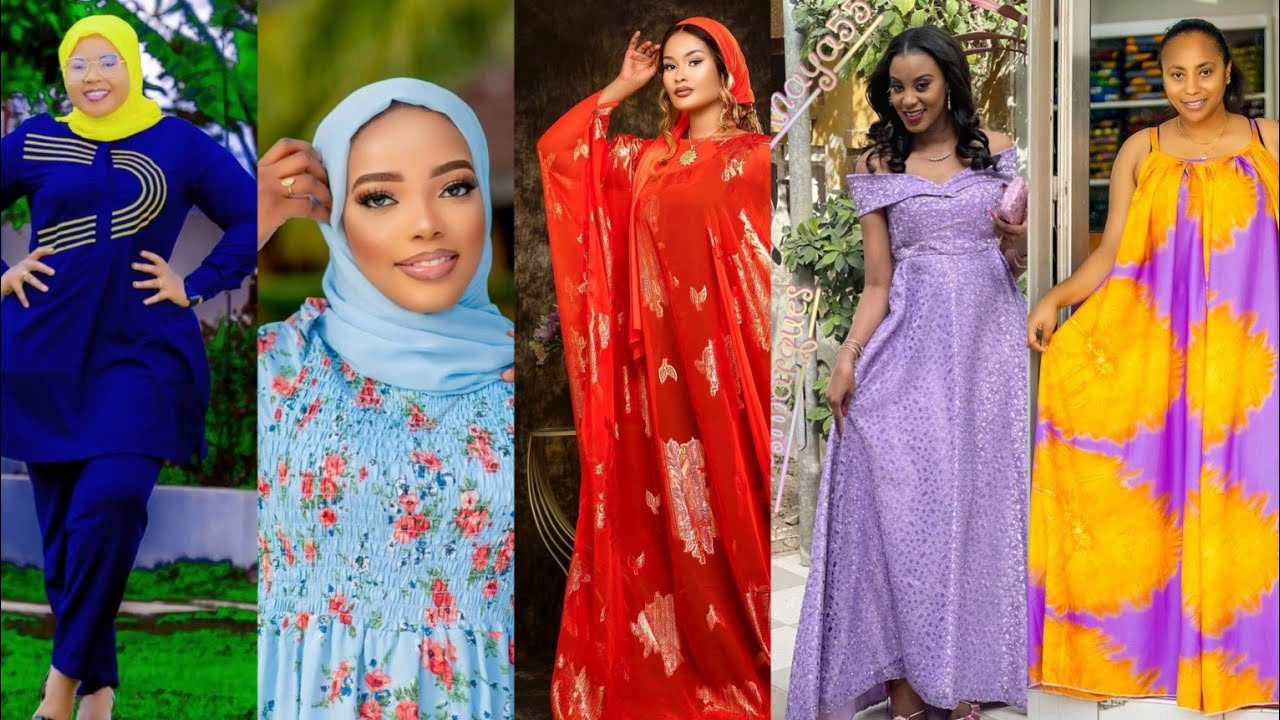 MISHONO BOMBA YA VITAMBAA MAGAUNI PAMBE YANATIKISA 2023 BUBU GOWN DRESS ...