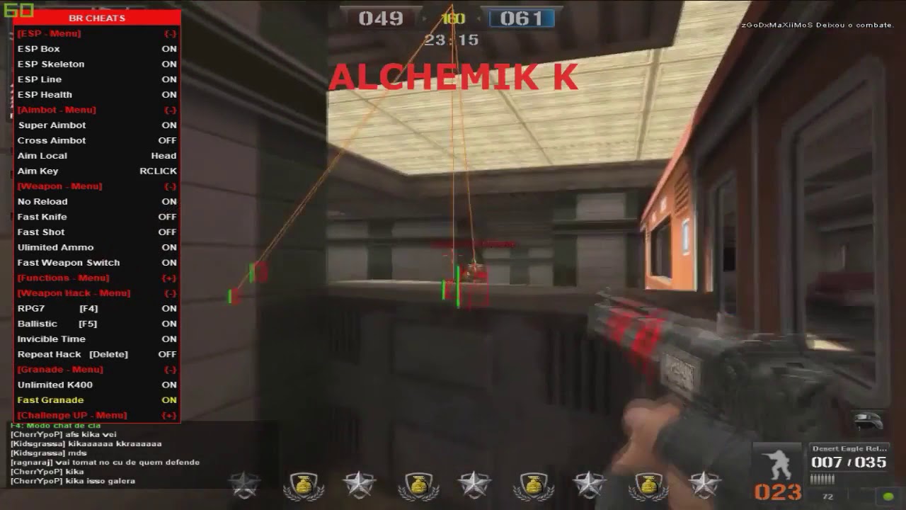 Hacker Cheat para Point Blank 04 09 2018 Atualizado Aimbot No Recoil ...
