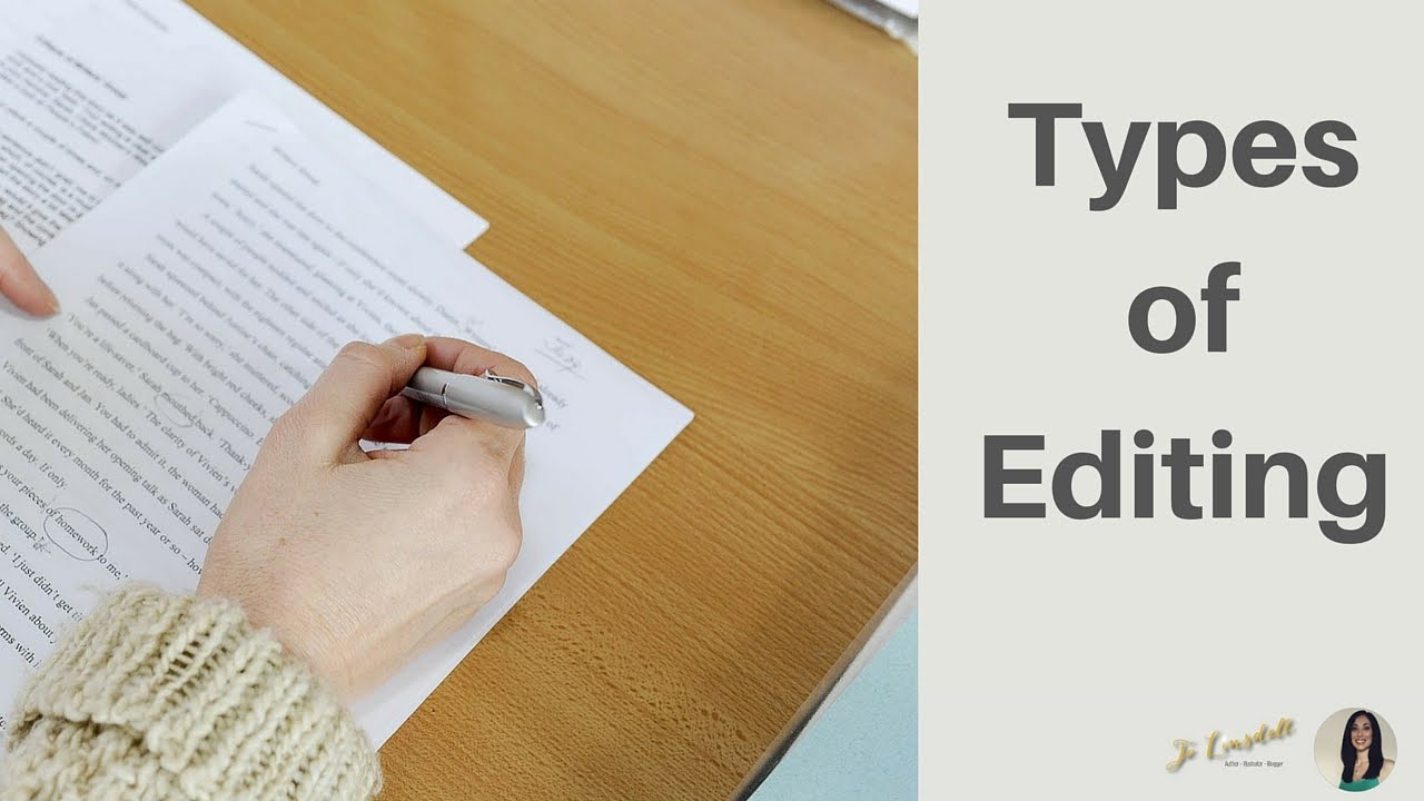 Types of Editing - YouTube