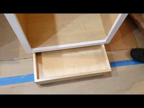 Blum Movento Tip-On Blumotion push to open toe kick drawer creation ...