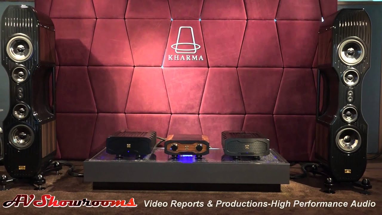 Kharma Exquisite Midi Grand $175,000 loudspeakers, Kharma amplifiers ...