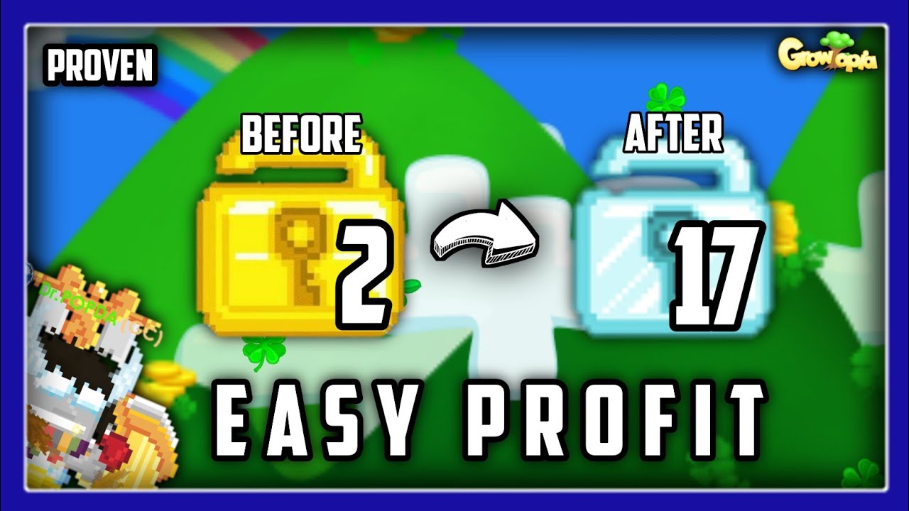 HOW TO PROFIT GROWTOPIA 2020 EASY WITH 2 WL | Growtopia HTP #14 - YouTube