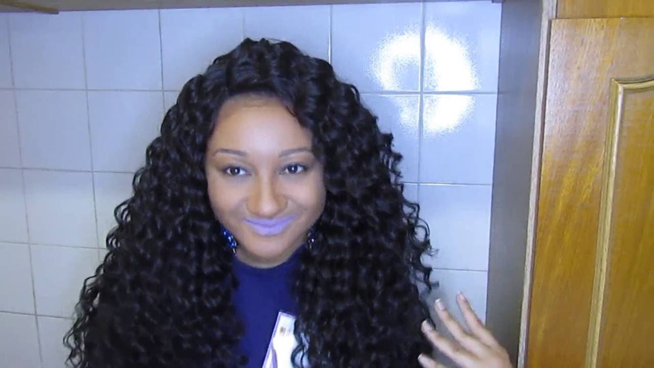 Resenha Peruca Lace Front L Part Lace Wig KITRON 😻😻😻 - YouTube