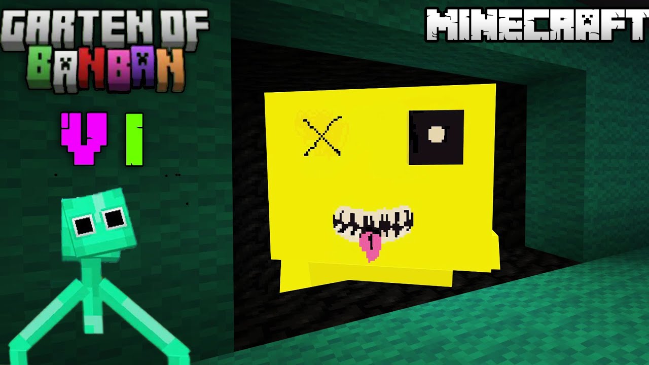 Garten of Banban 6: New Minecraft Realistic Map Remastered | Luna's ...