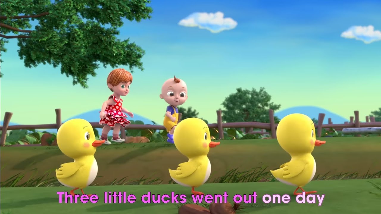 three little ducks song/kids song and more - YouTube
