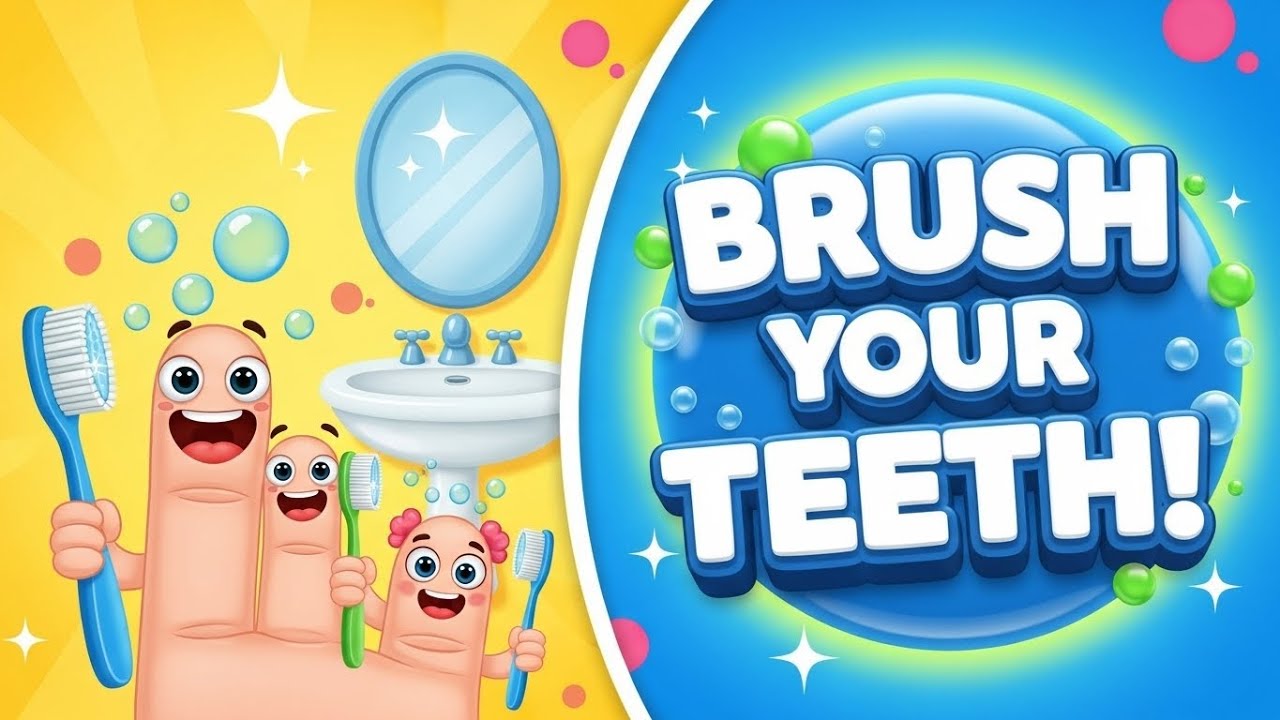 🪥 Let’s Brush Our Teeth | Finger Family Song for Kids 🦷 - YouTube