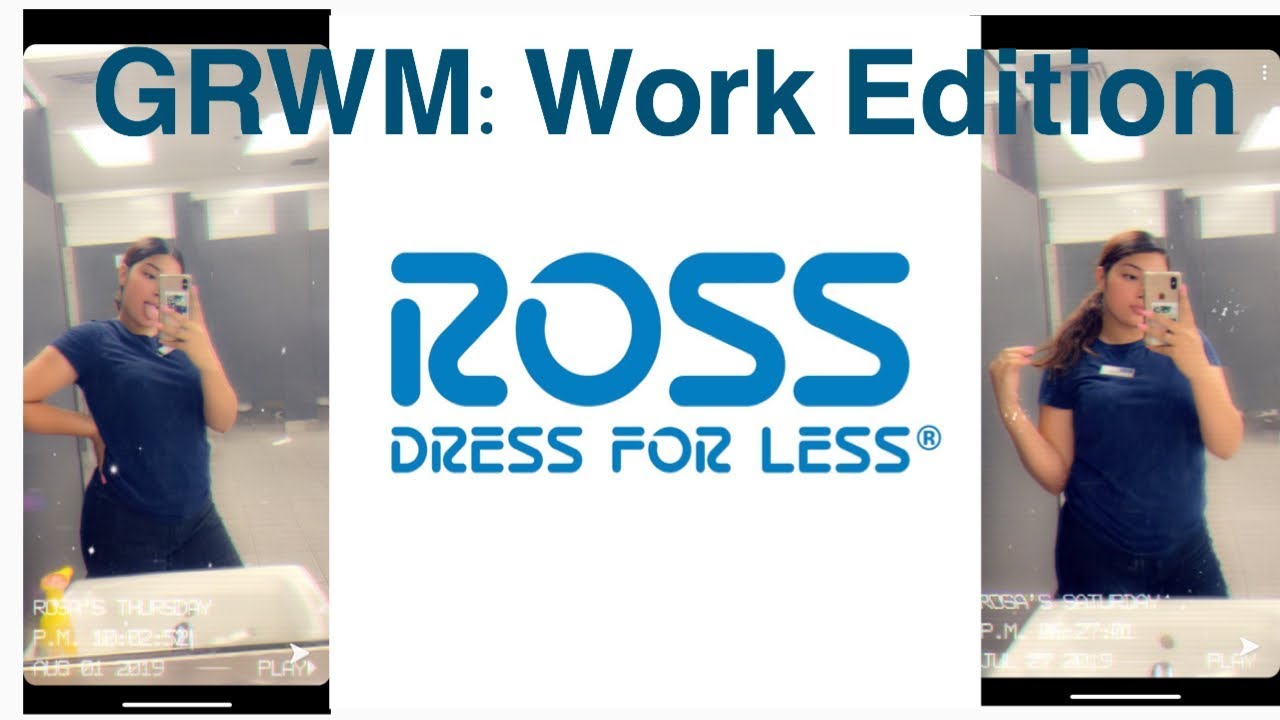 GRWM:Working at Ross PLUS MORE - YouTube