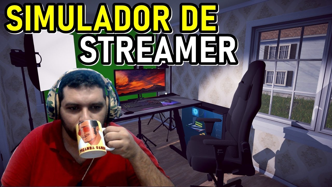 TESTEI UM SIMULADOR DE STREAMER **Streamer Life Simulator** #01 - YouTube