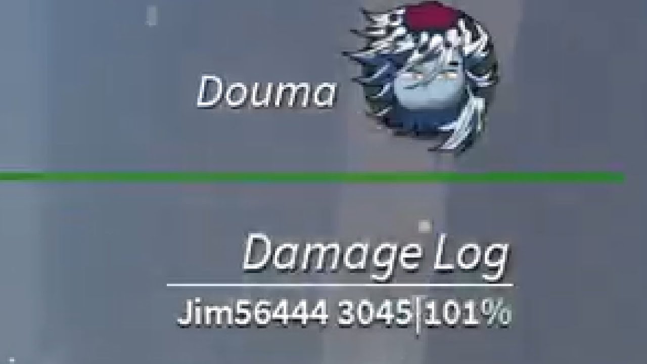 Soloing the *NEW* DOUMA BOSS with Mist Breathing | Roblox Project ...