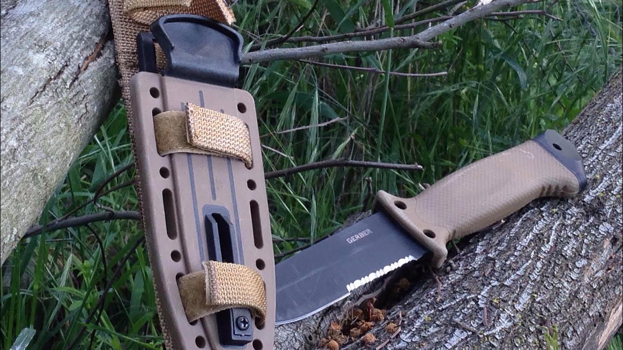 Gerber LMF 2! Best tactical survival knife on the market?! - YouTube