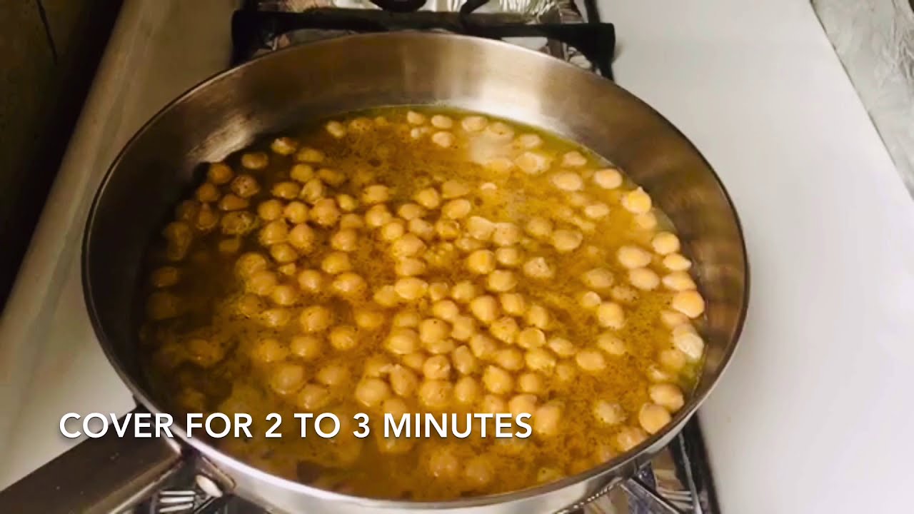 Delicious And Quick Channa/Chickpea Recipe - YouTube