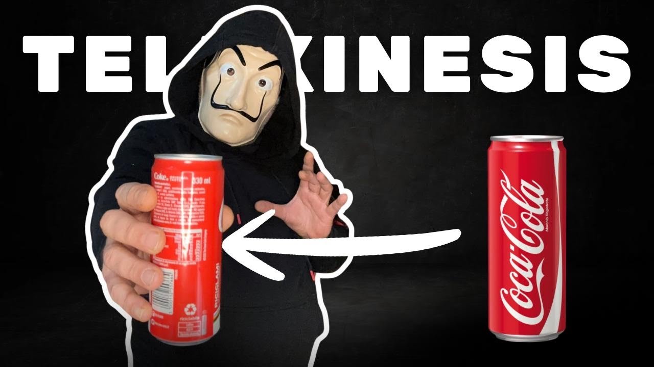 How to do the trick of the can falling to the ground and coming back ...