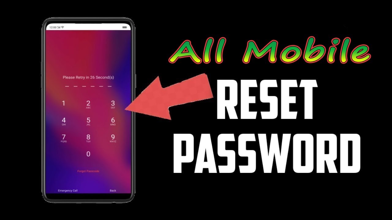 All reset password mobile - ປົດລັອກໂທລະສັບທຸກຍີ່ຫໍ້ - YouTube