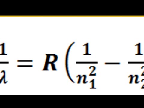 CONSTANTE DE RYDBERG - YouTube