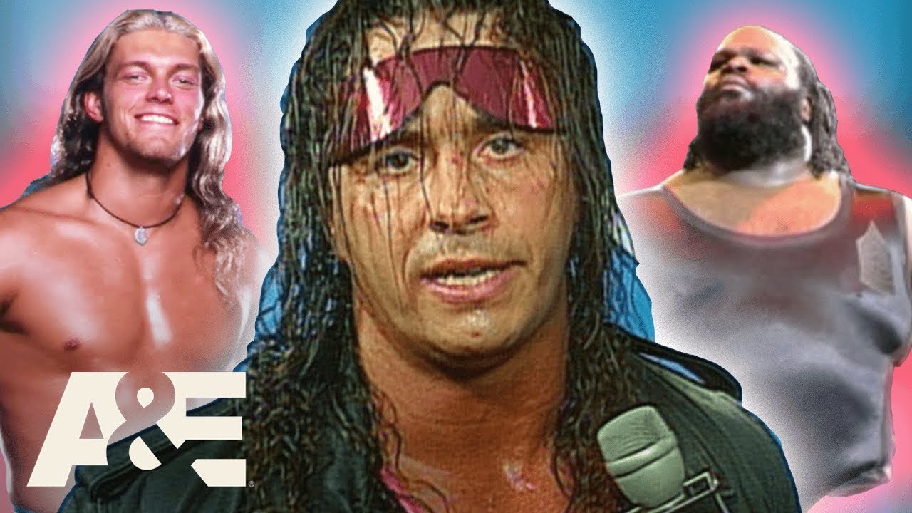 WWE Biography: Bret “Hitman” Hart - Ultimate Entertainer & Mentor | A&E ...