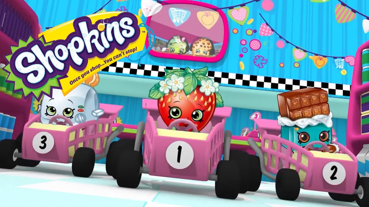 The Race Is On! 🍓 Shopkins | New Compilation | Cartoons For Kids - YouTube