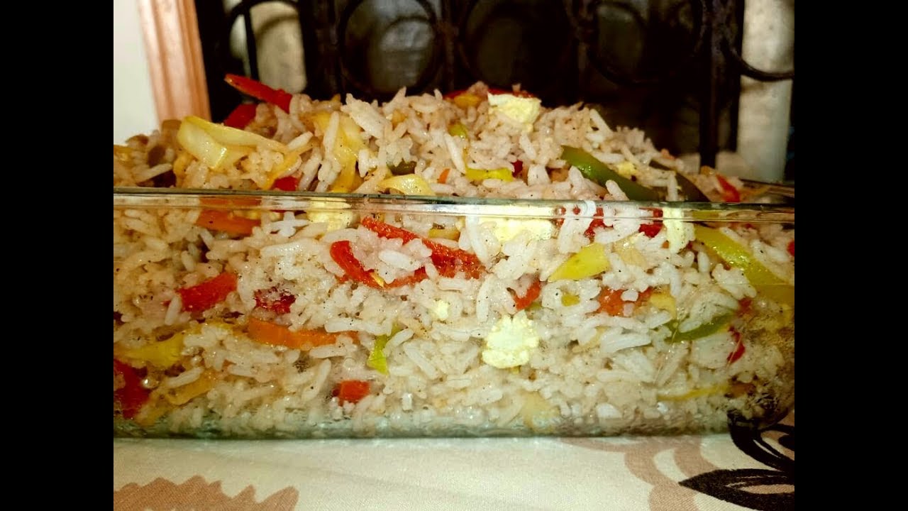 Vegetable rice by cooking with komal - YouTube