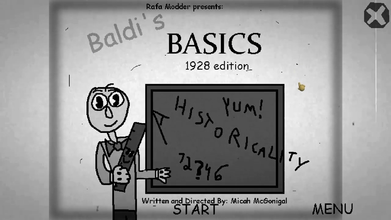 It's A Classic Old Cartoon! | Baldi's Basics Old Cartoon 1928 Years ...