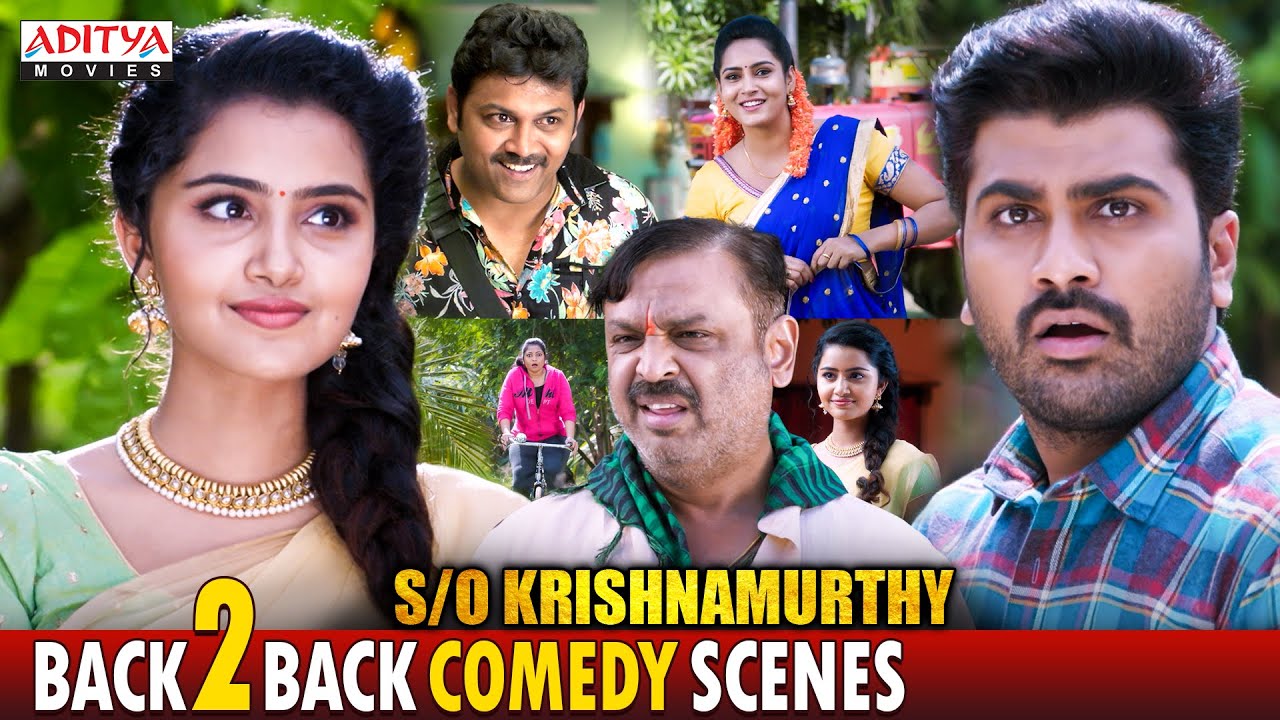 S/o Krishnamurthy Superhit Movie Comedy Scenes | Sharwanand | Anupama ...