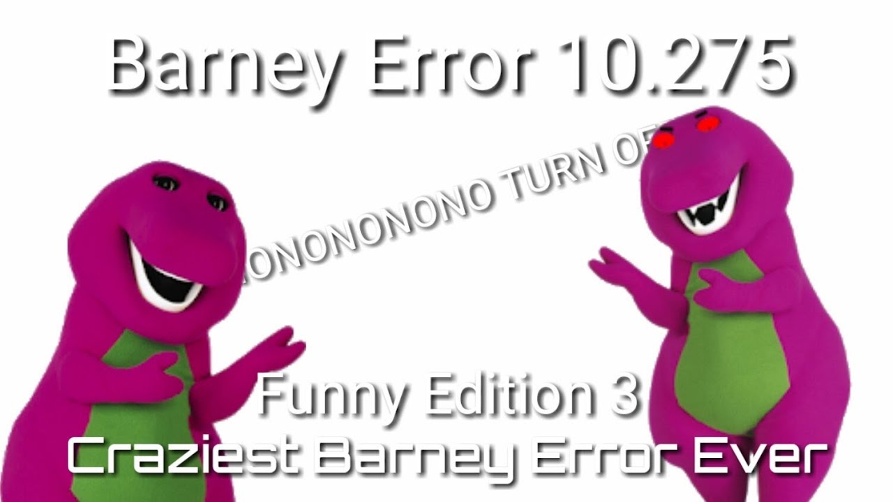 Barney Error Wiki