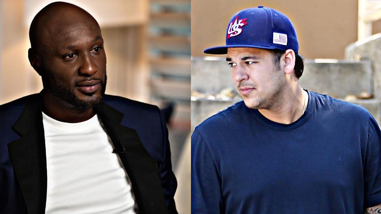 Rob Kardashian and Lamar Odom have a feud over shocking abuse ...