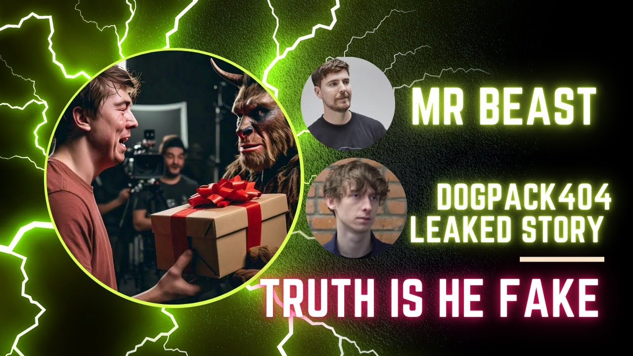 Mr Beast & DogPack404 Leaked Story The Truth Is He Fake - YouTube