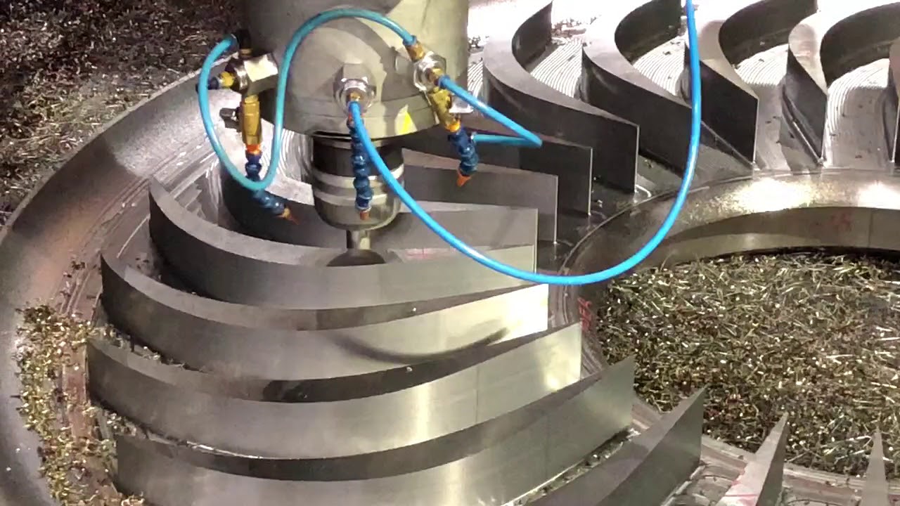 DIAPHRAGM DISK가공 - YouTube