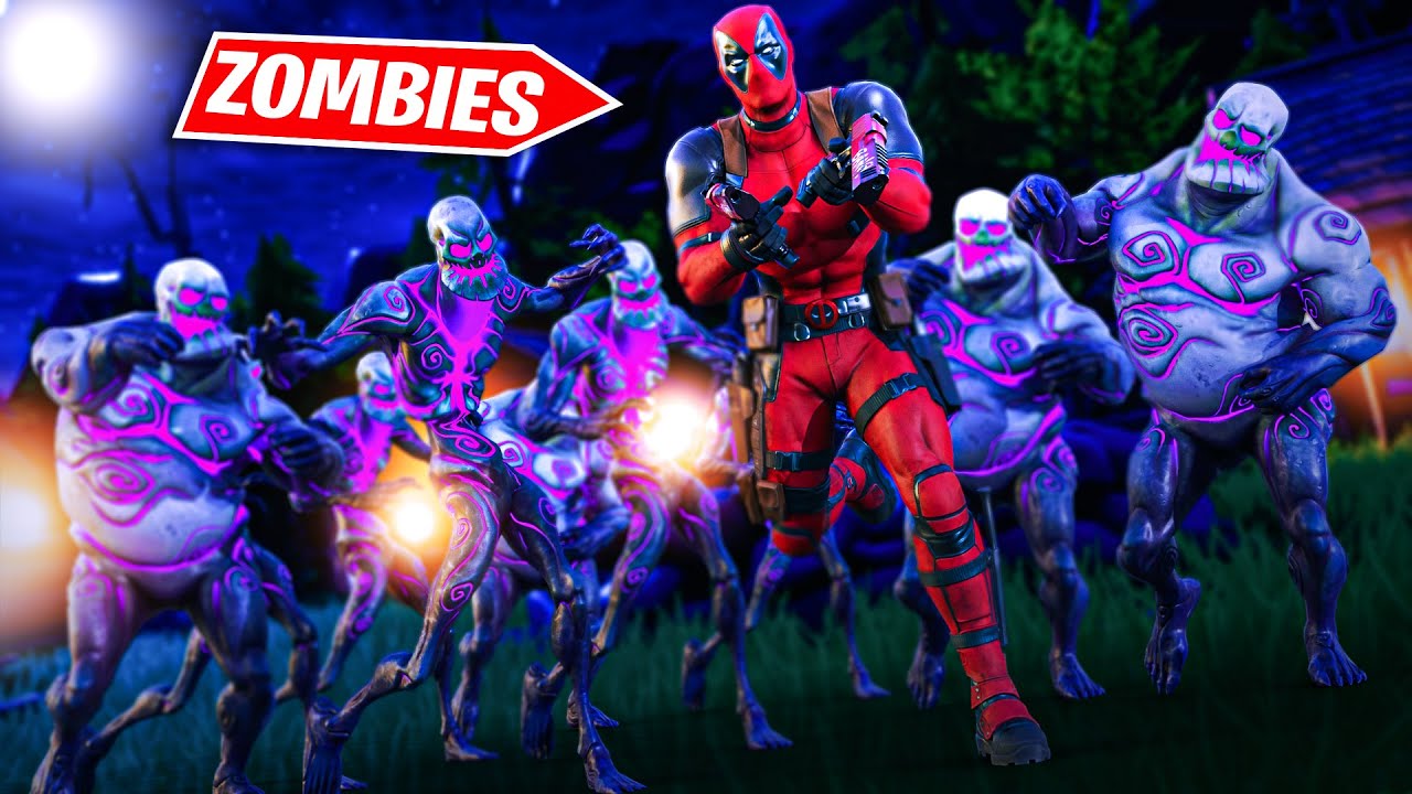 ZOMBIES MODE In Fortnite ! - YouTube