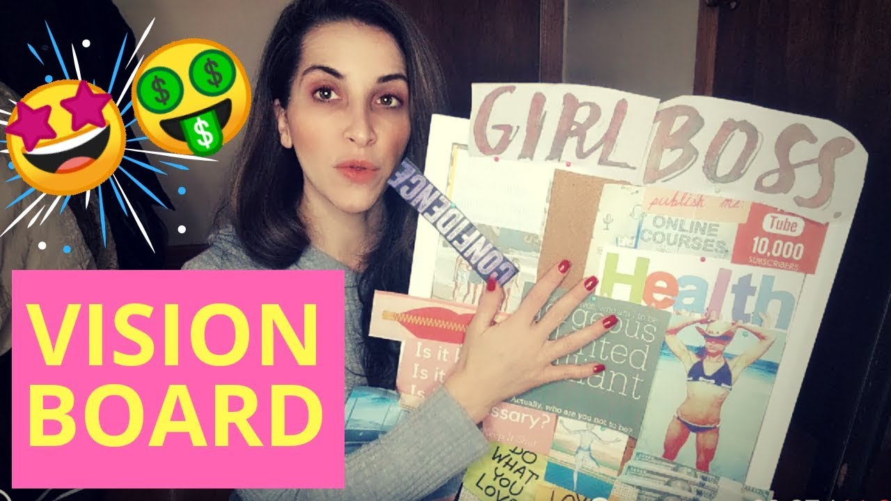 PRISON WIFE LIFE: Creating a 2019 VISION BOARD | Real or Skeptic? - YouTube