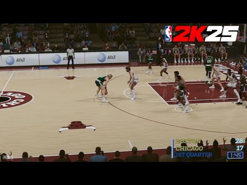 NBA2K25-Realistic Larry Bird Highlights - YouTube
