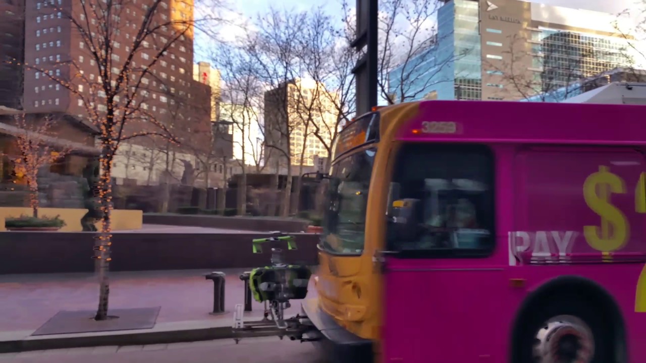 PAT bus running red light - YouTube