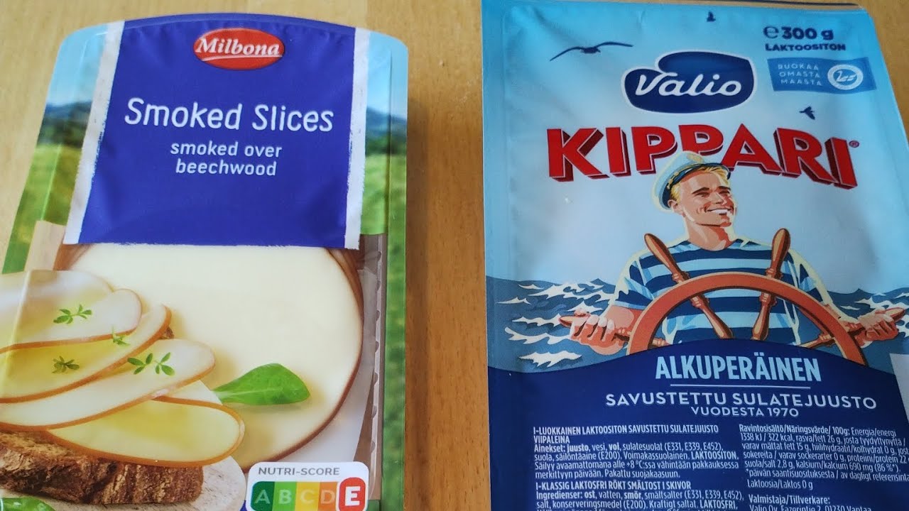 Valio Kippari vs. milbona Smoked slices - YouTube
