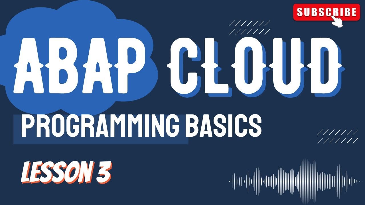 Modern ABAP Programming Basics | Variables, Data Types & ABAP Rules ...