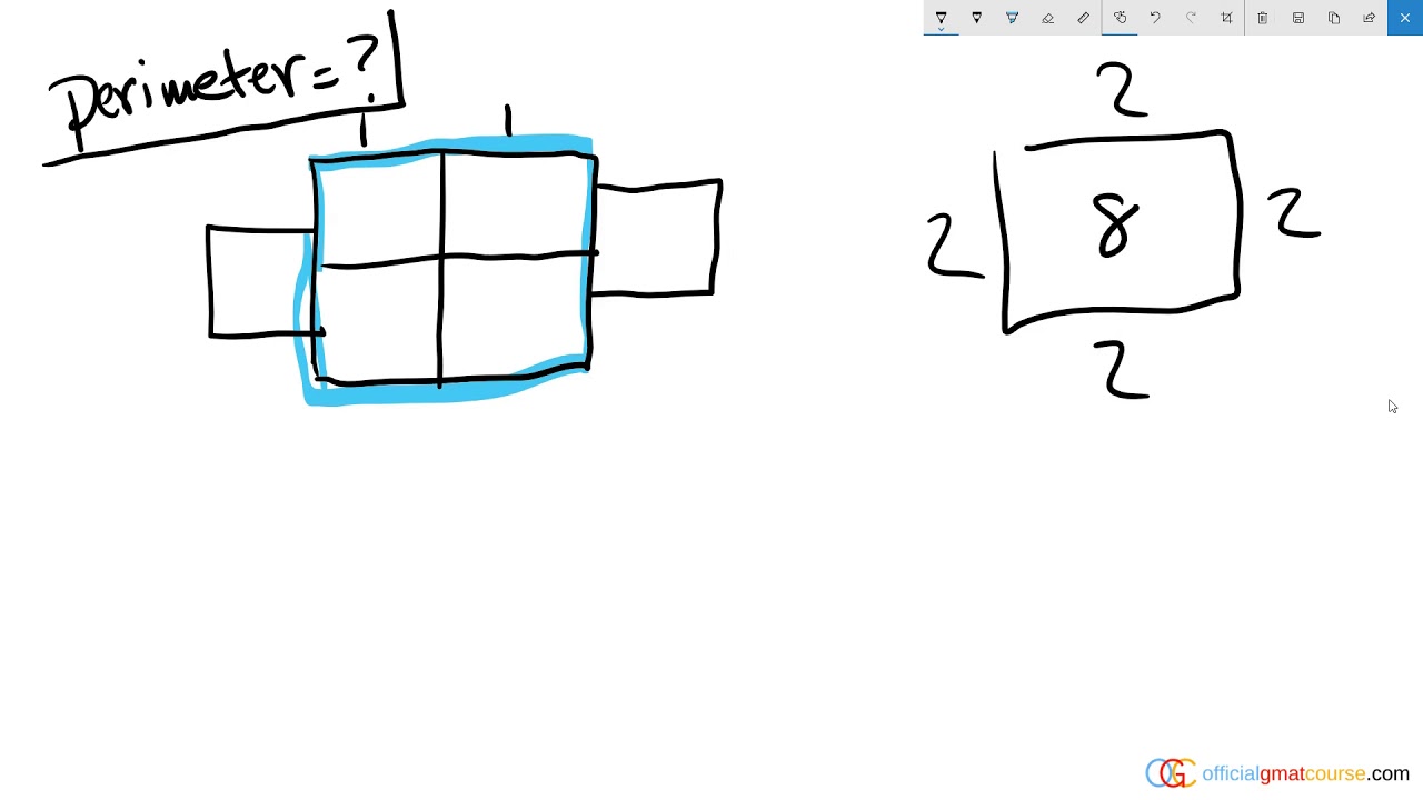 In the figure, the 6 small squares are identical, - YouTube
