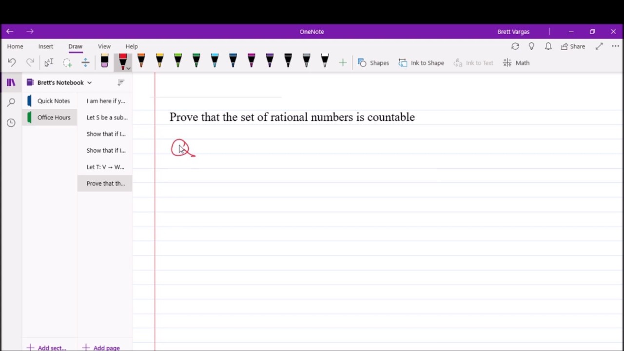 Prove the set of rationals is countable - YouTube