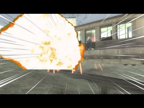 Gmod Sandbox - Train Crash Incident (very dramatic😔) - YouTube
