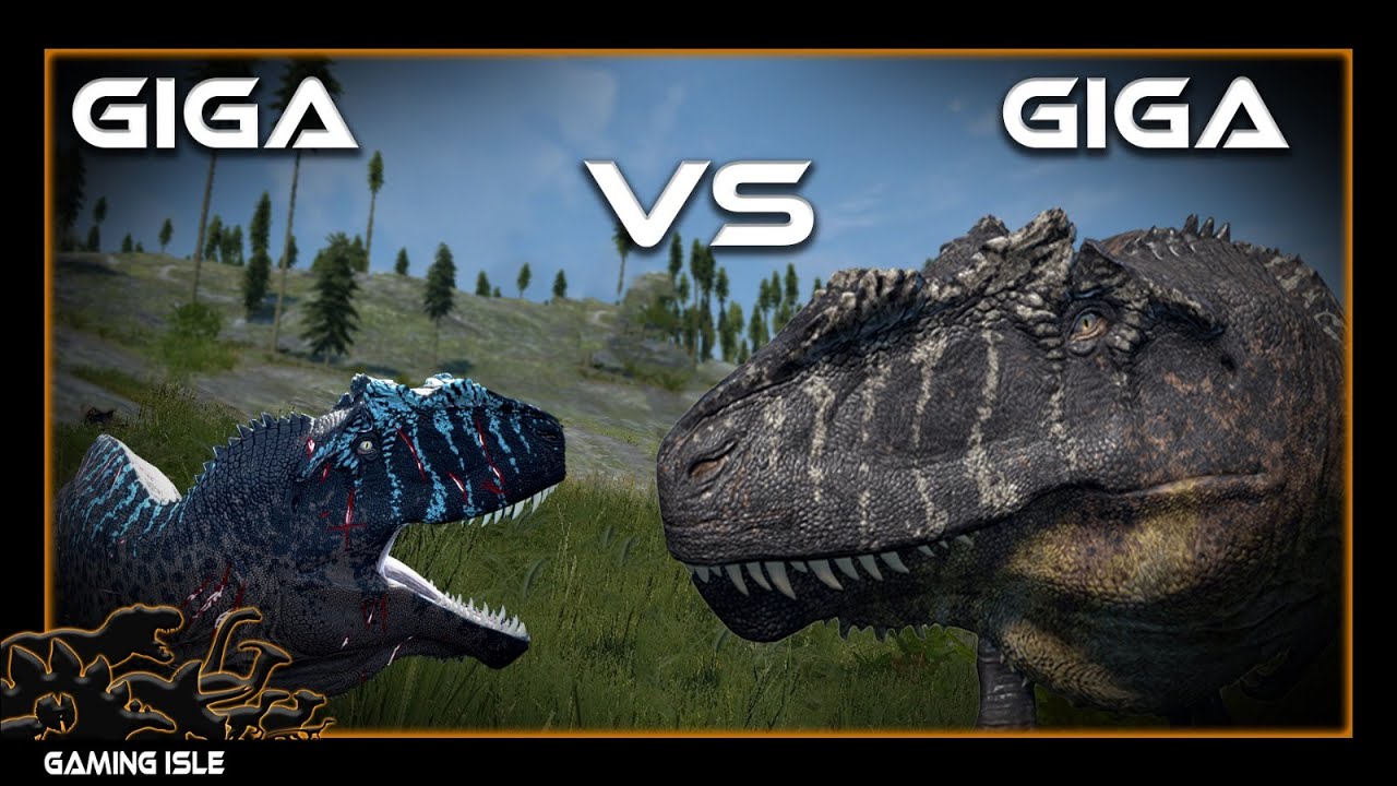 The Isle Legacy: When two apex Giga's meet in the wild only ONE can ...
