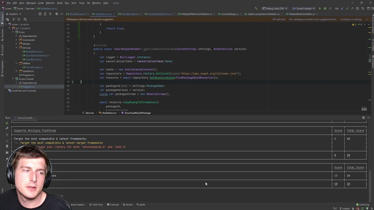 building a CLI to score nuget packages - YouTube