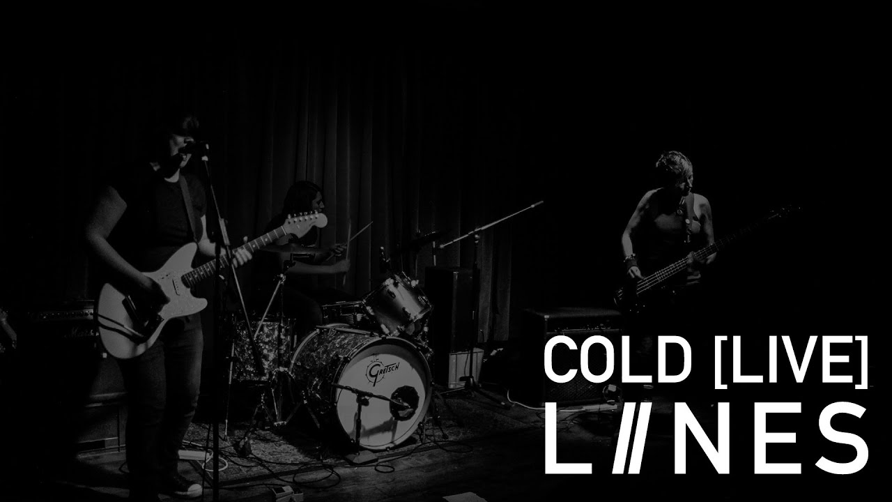 COLD [LIVE] | LIINES | Manchester post-punk alternative band - YouTube