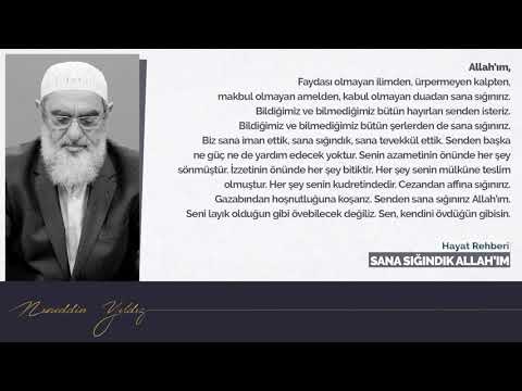 SANA SIĞINDIK ALLAH'IM (DUA) & NUREDDİN YILDIZ