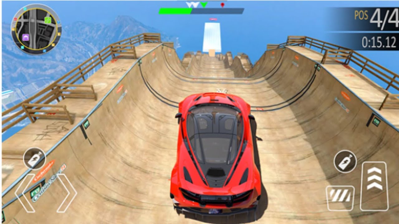 Crazy Car Stunt Master Driving - Extreme Mega Ramp GT Car Racing Games ...