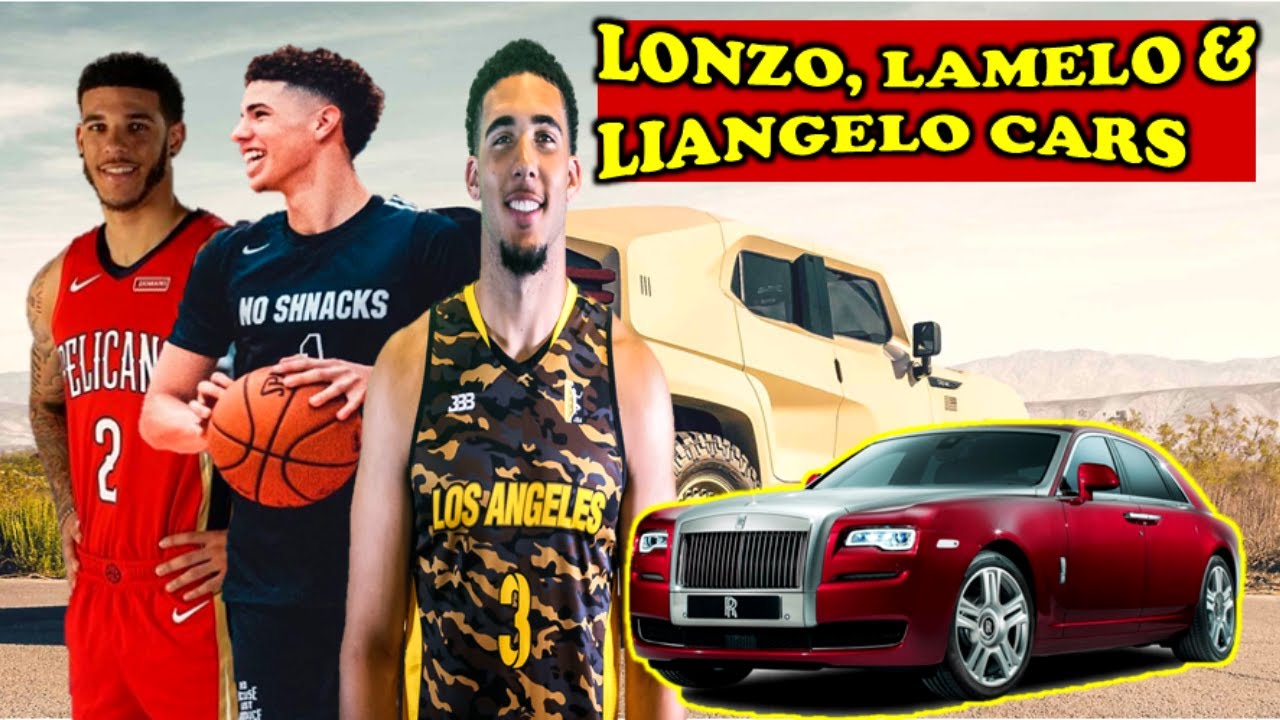 LaMelo, Lonzo & LiAngelo Ball SHOW-OFF Their Sleek Car Collection 2021 ...